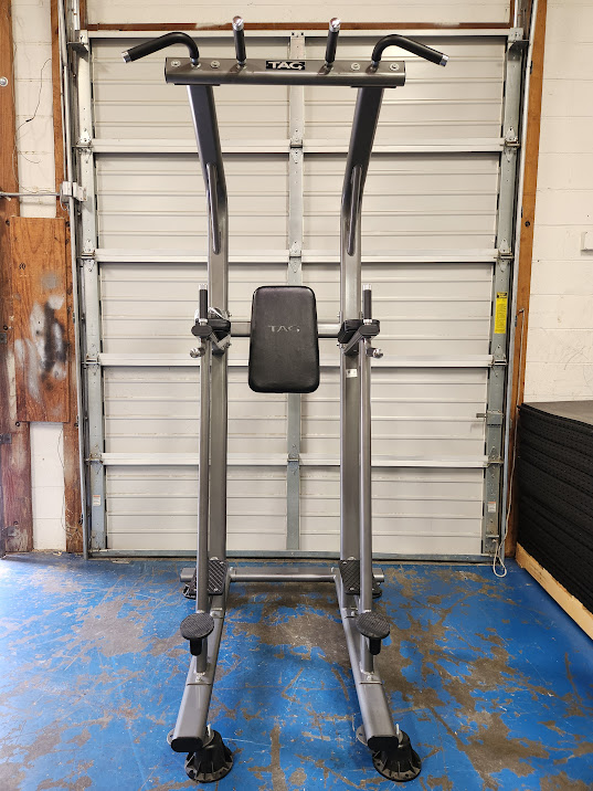 TAG Fitness Vertical Knee Raise / Chin Dip Power Tower - Atlanta ...
